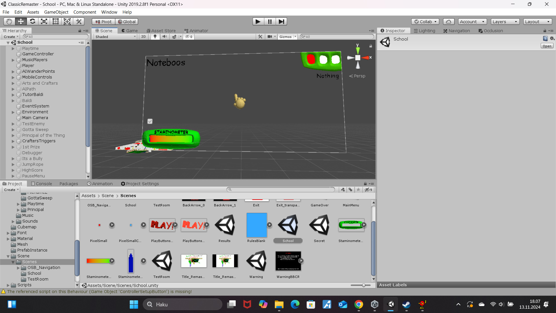 How to add BB+/BBCR Staminometer!! (Decompile) Tutorial for Baldi's Basics | Baldi Tutorials