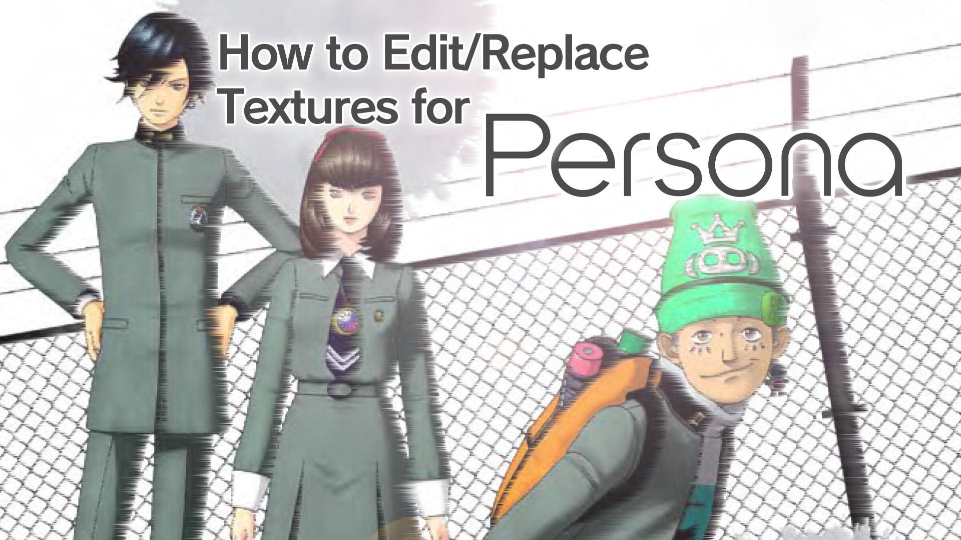 How to Edit/Replace Textures for Persona 1 Tutorial for Shin Megami ...