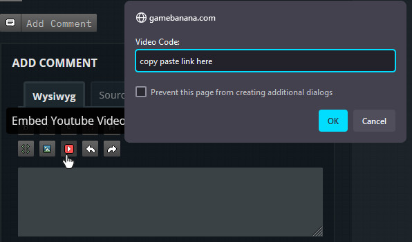 Embedding YouTube Videos Tutorial for GameBanana | GB Tutorials