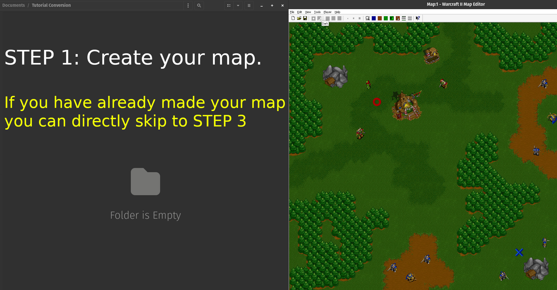 How to convert a WarCraft II Map File for Wargus Tutorial for Wargus | WG Tutorials