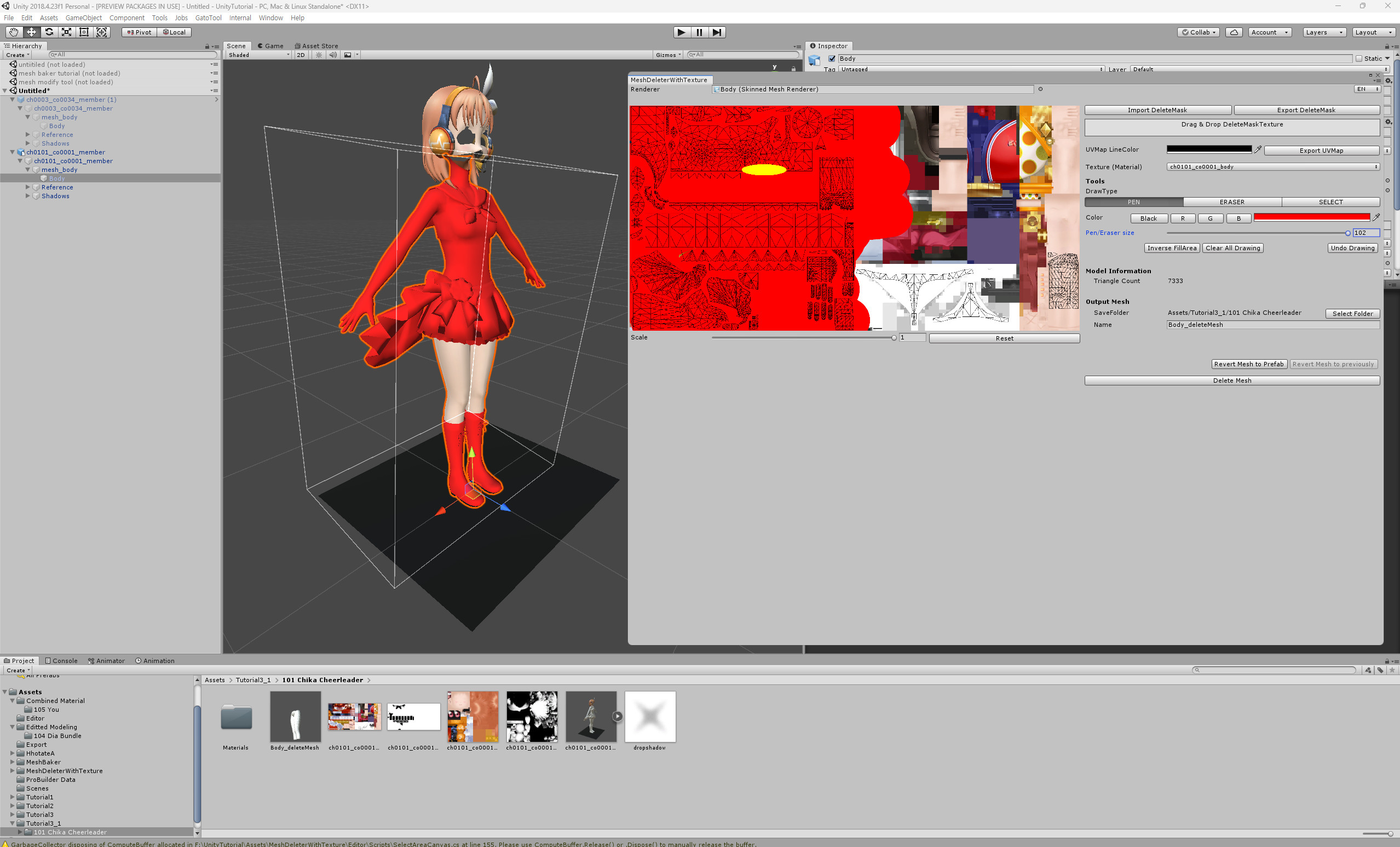 How to Edit SIFAS Models MeshModifyTool Tutorial for Love Live! School ...