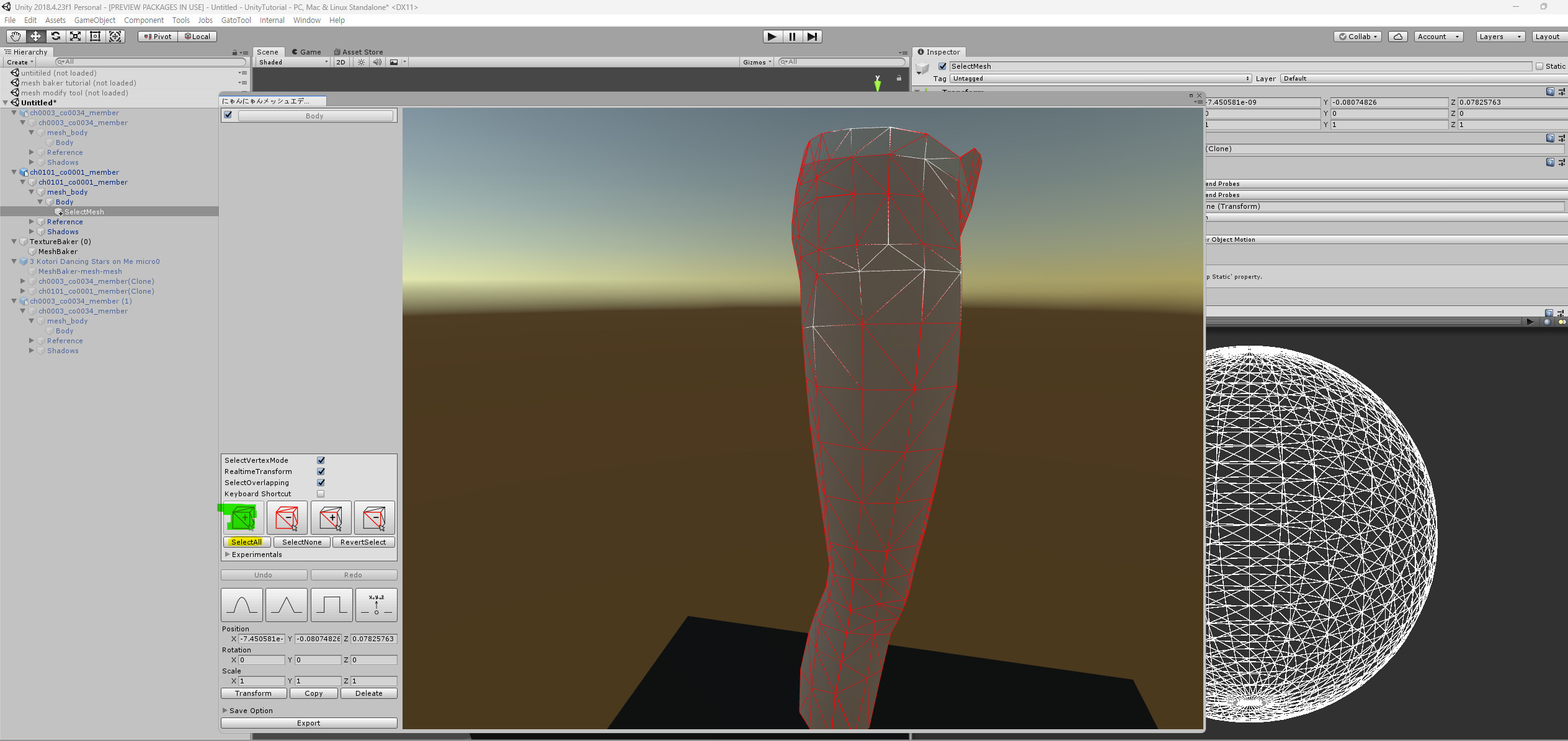 How to Edit SIFAS Models MeshModifyTool Tutorial for Love Live! School ...