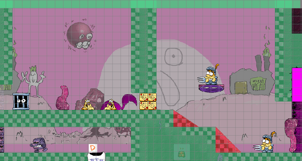 Background parallax changing Tutorial Tutorial for Pizza Tower | PT ...