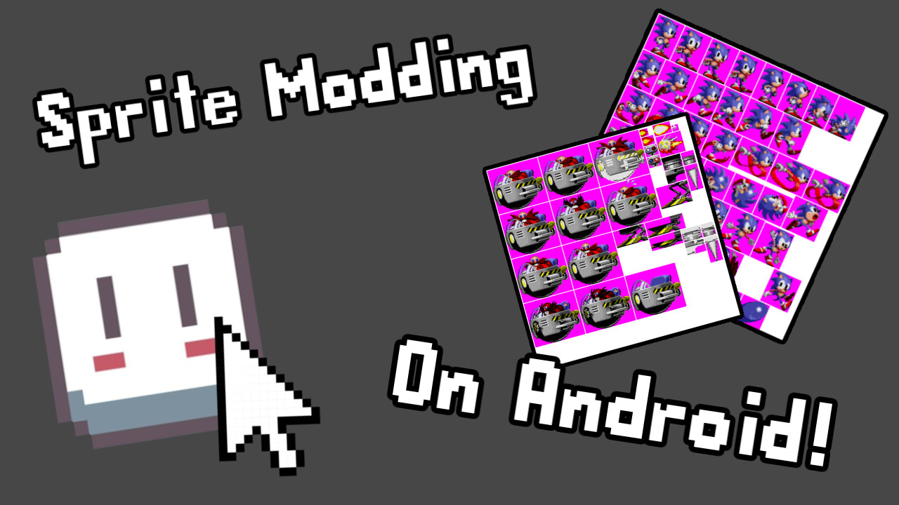 Sprite Modding Guide (Android) Tutorial for Sonic the Hedgehog Forever | S1F Tutorials