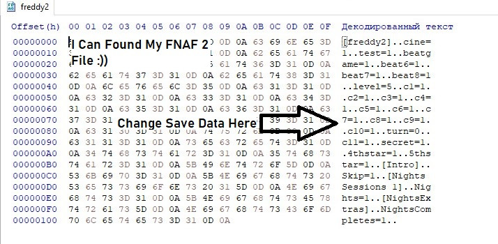 Changing Save Data in FNAF Tutorial for Five Nights at Freddy's | FNaF ...