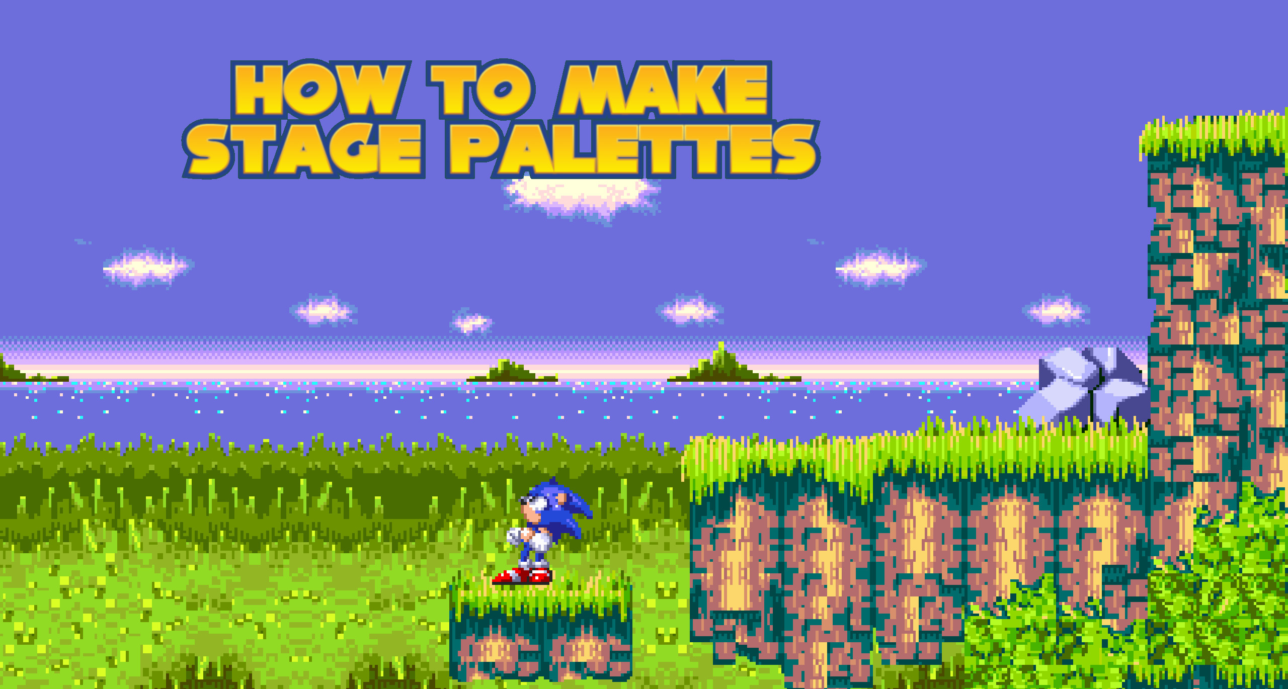 How to Make Stage Palette Mods Tutorial for Sonic 3 A.I.R. | S3AIR Tutorials