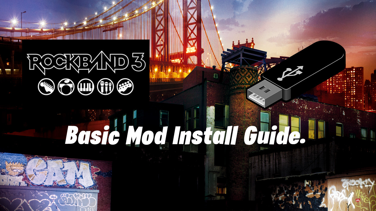 Simple Rock Band 3 Mod Install Guide (Xbox 360) Tutorial for Rock Band ...
