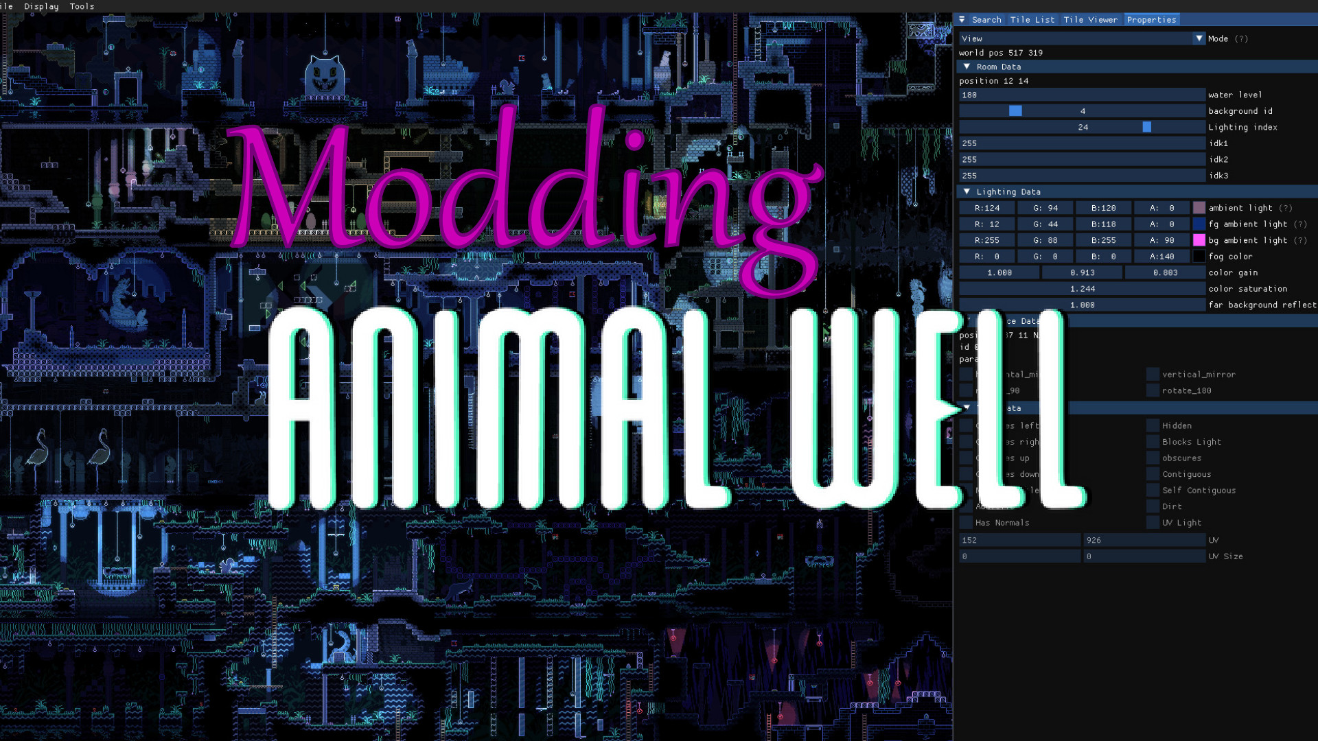 Get Started Tutorial for ANIMAL WELL | AW Tutorials
