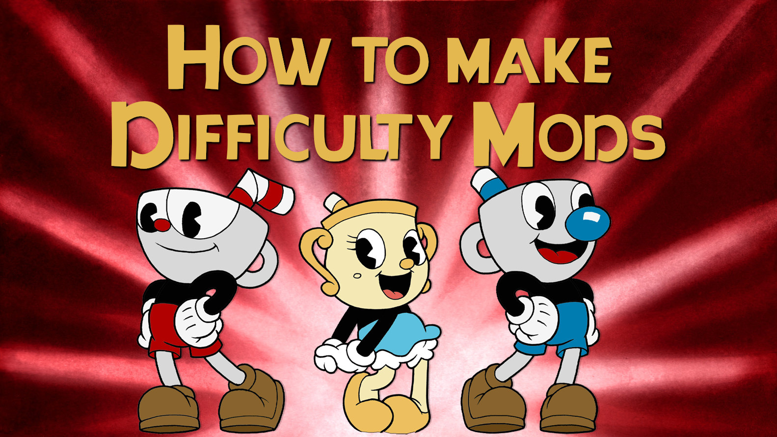 How to make difficulty mods Tutorial for Cuphead | Cuphead Tutorials