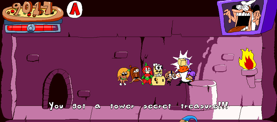 How to restore "Toppins" and "Treasure" text Tutorial for Pizza Tower ...