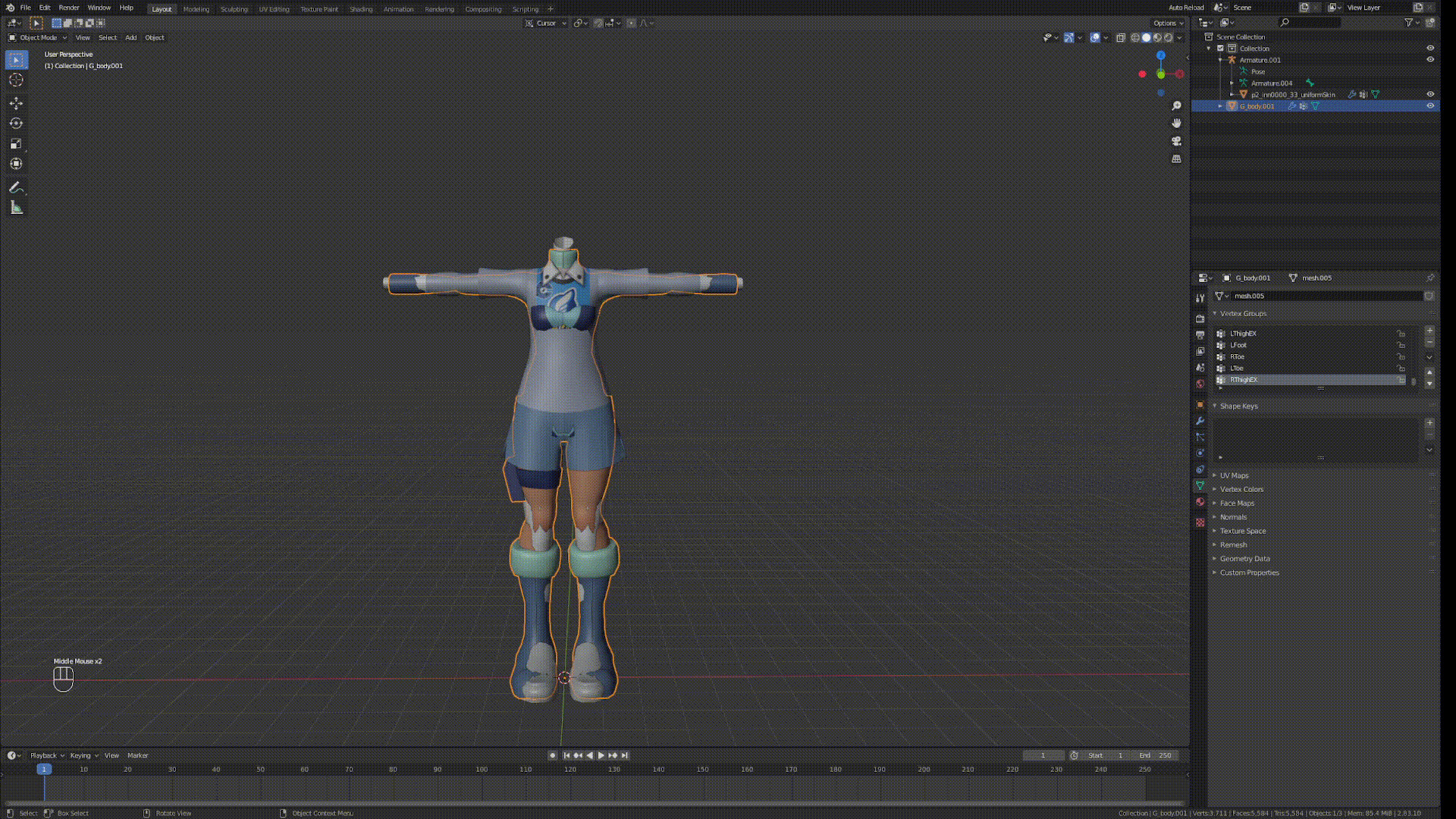 [Blender] How To Import Models Over Characters Tutorial for Pokemon ...