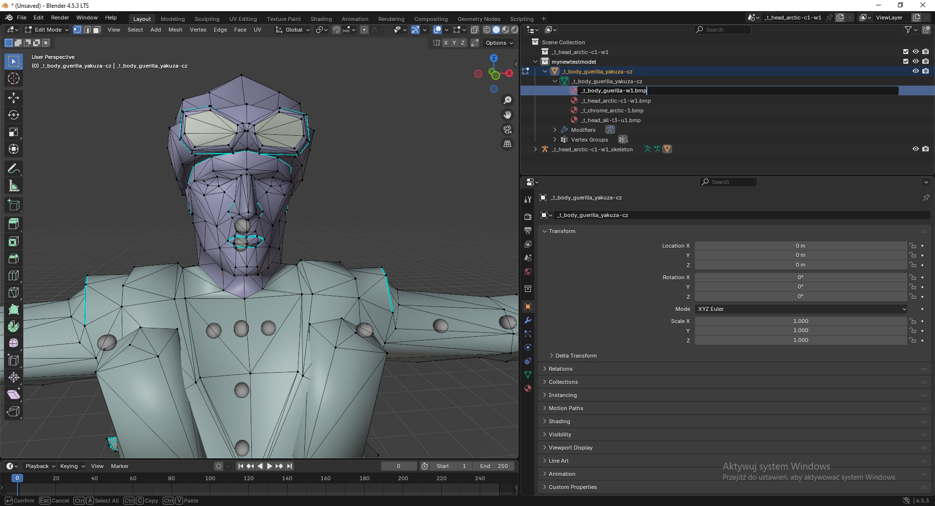 Joing models, reparing bones, changing texture etc Tutorial for Counter-Strike 1.6 | CS1.6 Tutorials
