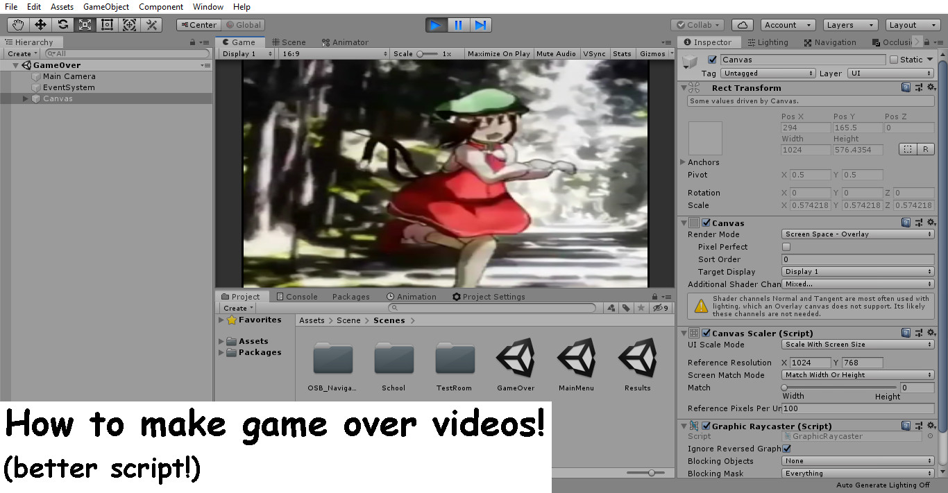 how to make game over videos (better script) Tutorial for Baldi's ...