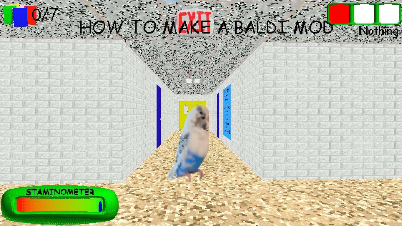 HOW TO MAKE A BALDI MOD Tutorial for Baldi's Basics | Baldi Tutorials