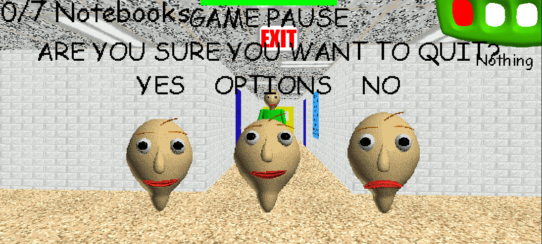 Add Options In Pause Menu Tutorial for Baldi's Basics | Baldi Tutorials