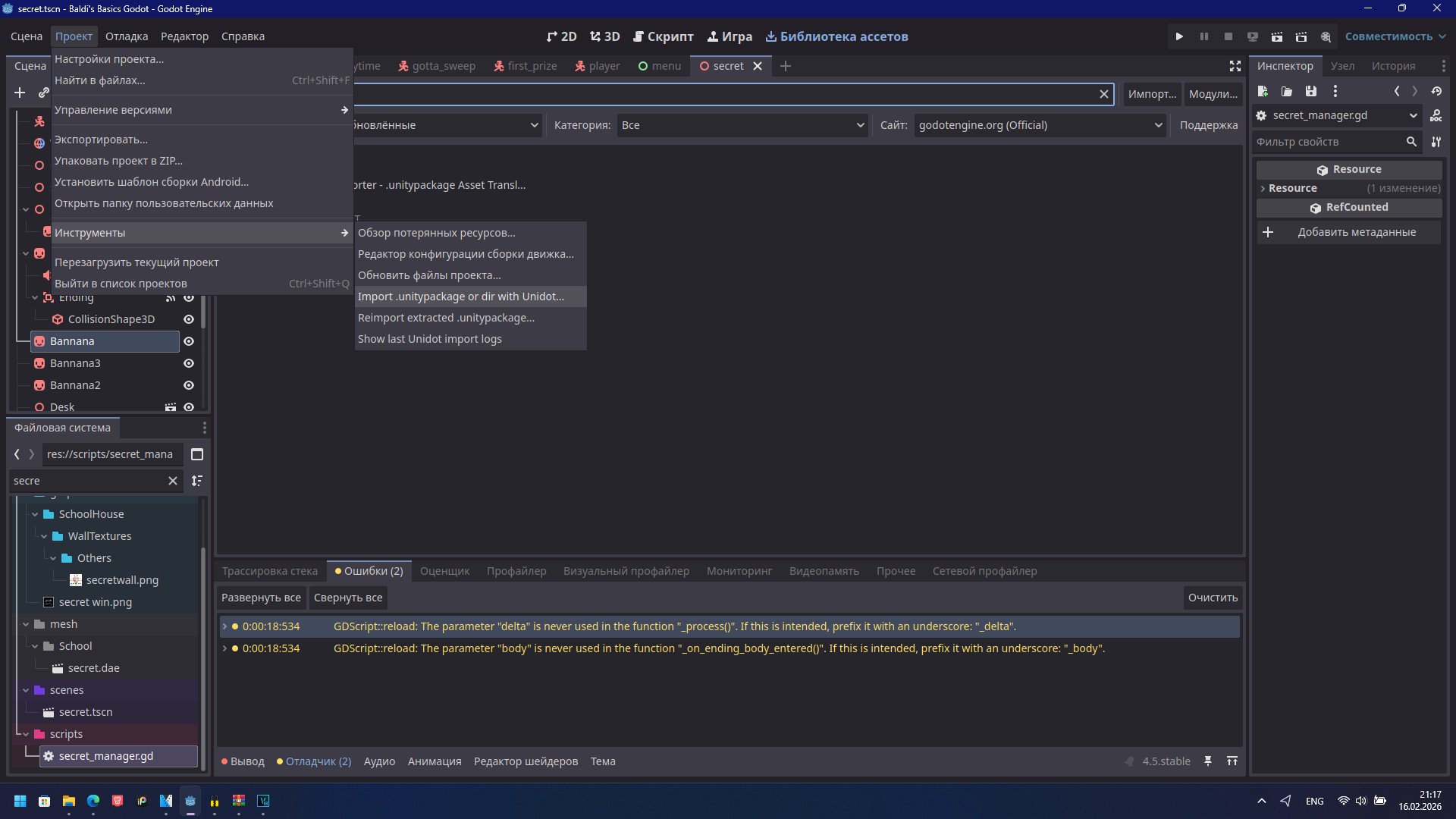How to Make your Custom Map Baldi in Godot Tutorial for Baldi's Basics ...