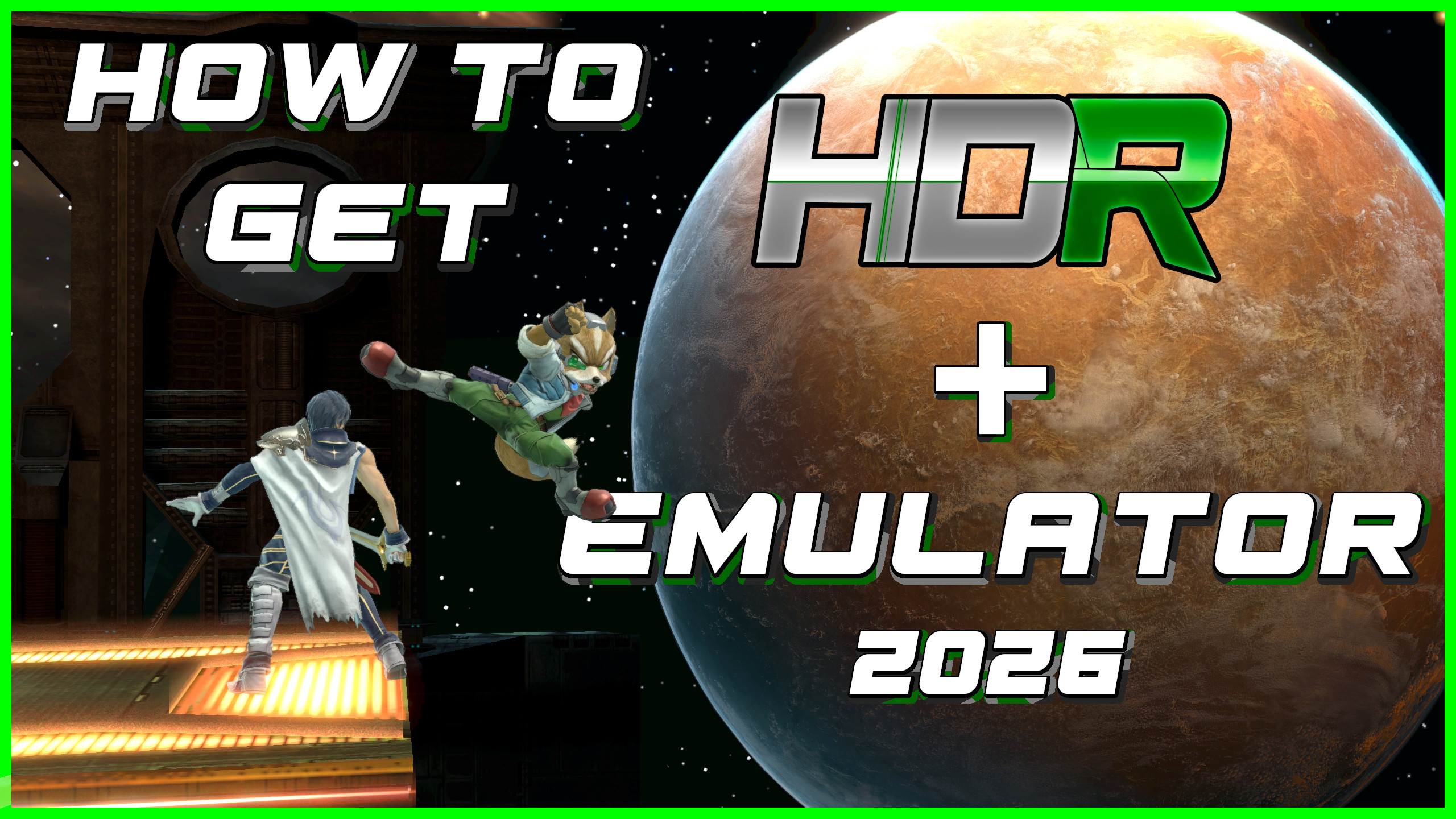How to get SSBU HDR on PC/Emulator Tutorial for Super Smash Bros ...