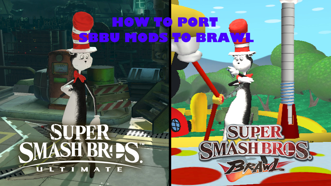 How to port SSBU Mods into Brawl Tutorial for Super Smash Bros. Brawl ...
