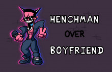 Henchman over Boyfriend Mod for Friday Night Funkin' | FNF Mods