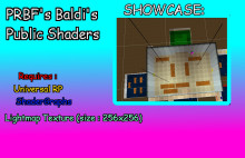 How to use my shaders Tutorial for Baldi's Basics | Baldi Tutorials
