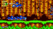 Animated Falling Sprites Mod for Sonic 3 A.I.R. | S3AIR Mods