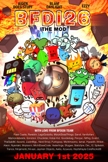 BFDI 26 (DLC!) Mod for Friday Night Funkin' | FNF Mods