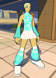 Maskless Devil Theory Mod for Bomb Rush Cyberfunk | BRC Mods