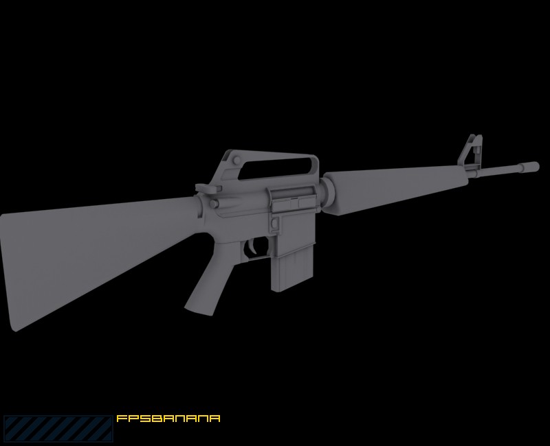 XM16E1 Work In Progress for GameBanana | GB Works In Progress