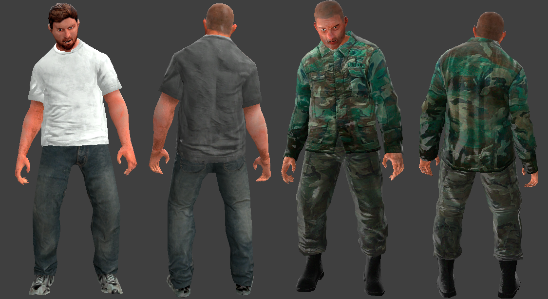 Human L4D Infected [GameBanana] [Projects]