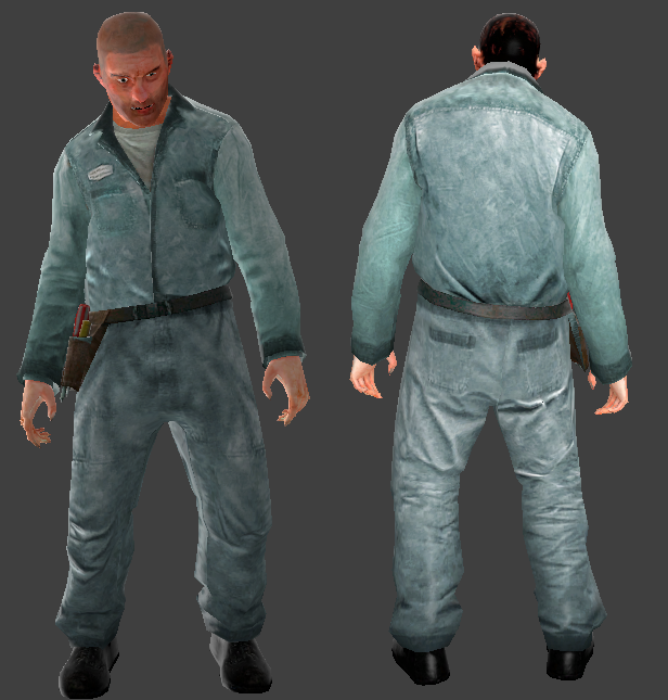 Human L4D Infected Work In Progress for Left 4 Dead | L4D Works In Progress