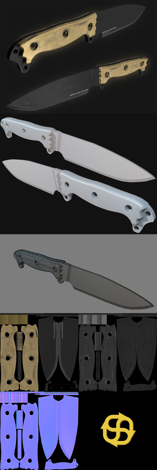 Combat Knife [GameBanana] [Works In Progress]