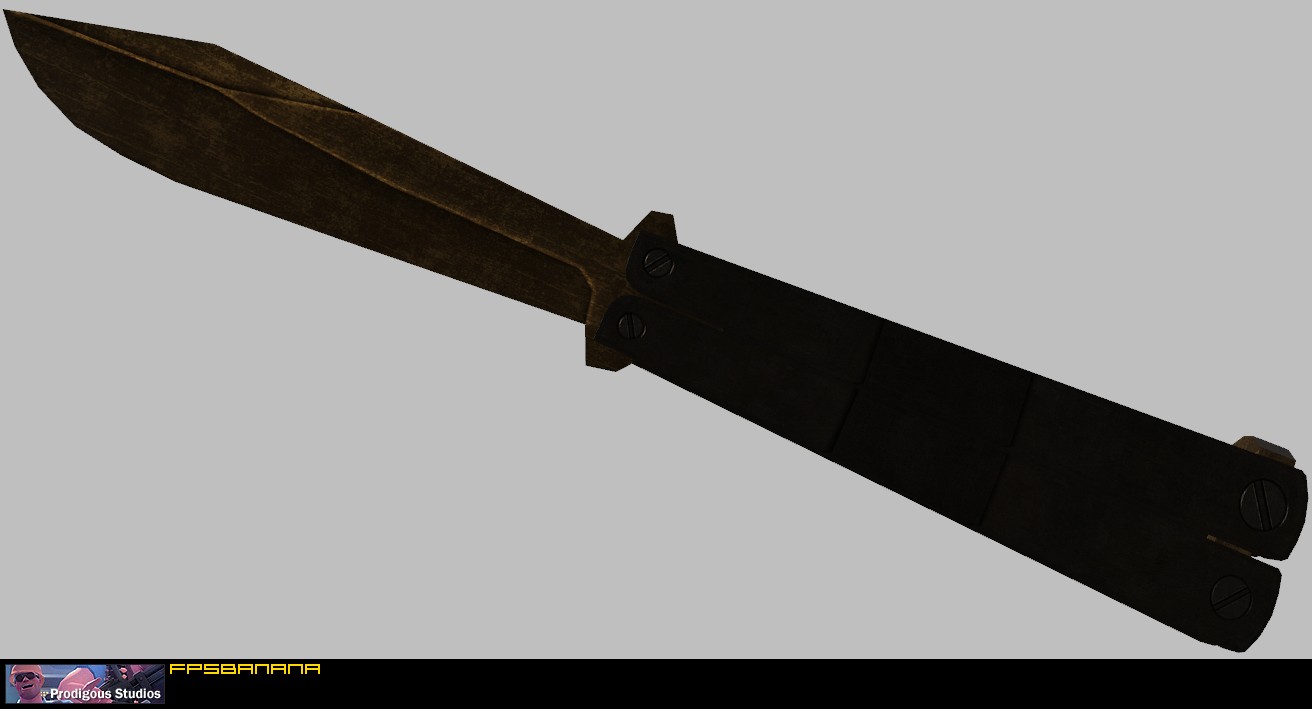 HD Spy Knife V2 + Rust Work In Progress for GameBanana | GB Works In ...