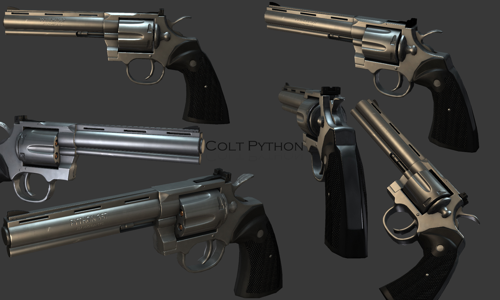 Colt python Texture redone Work In Progress for GameBanana | GB Works ...