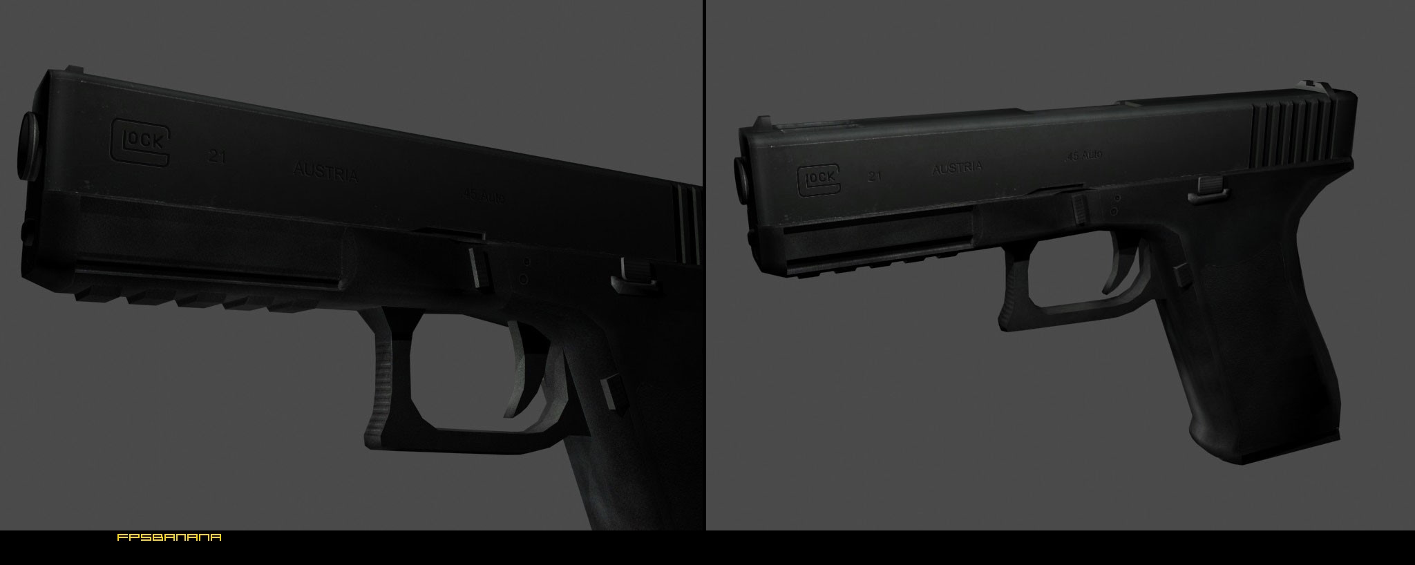Glock 21 for CSS [GameBanana] [Works In Progress]