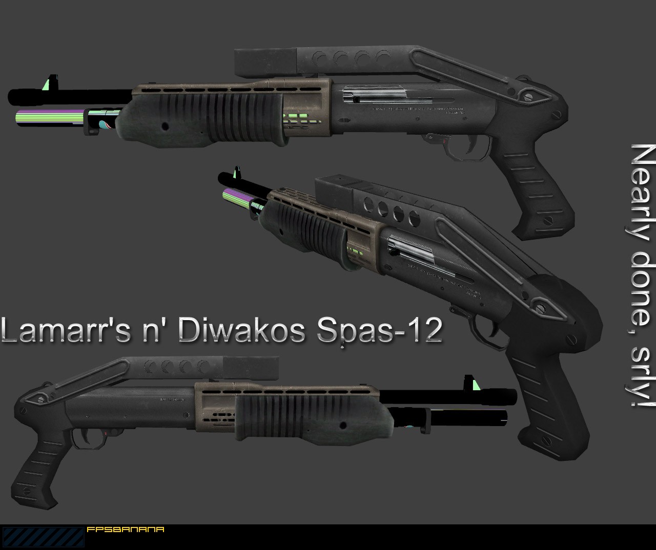 Lamarr's n' Diwakos Spas-12 [Half-Life 2] [Works In Progress]