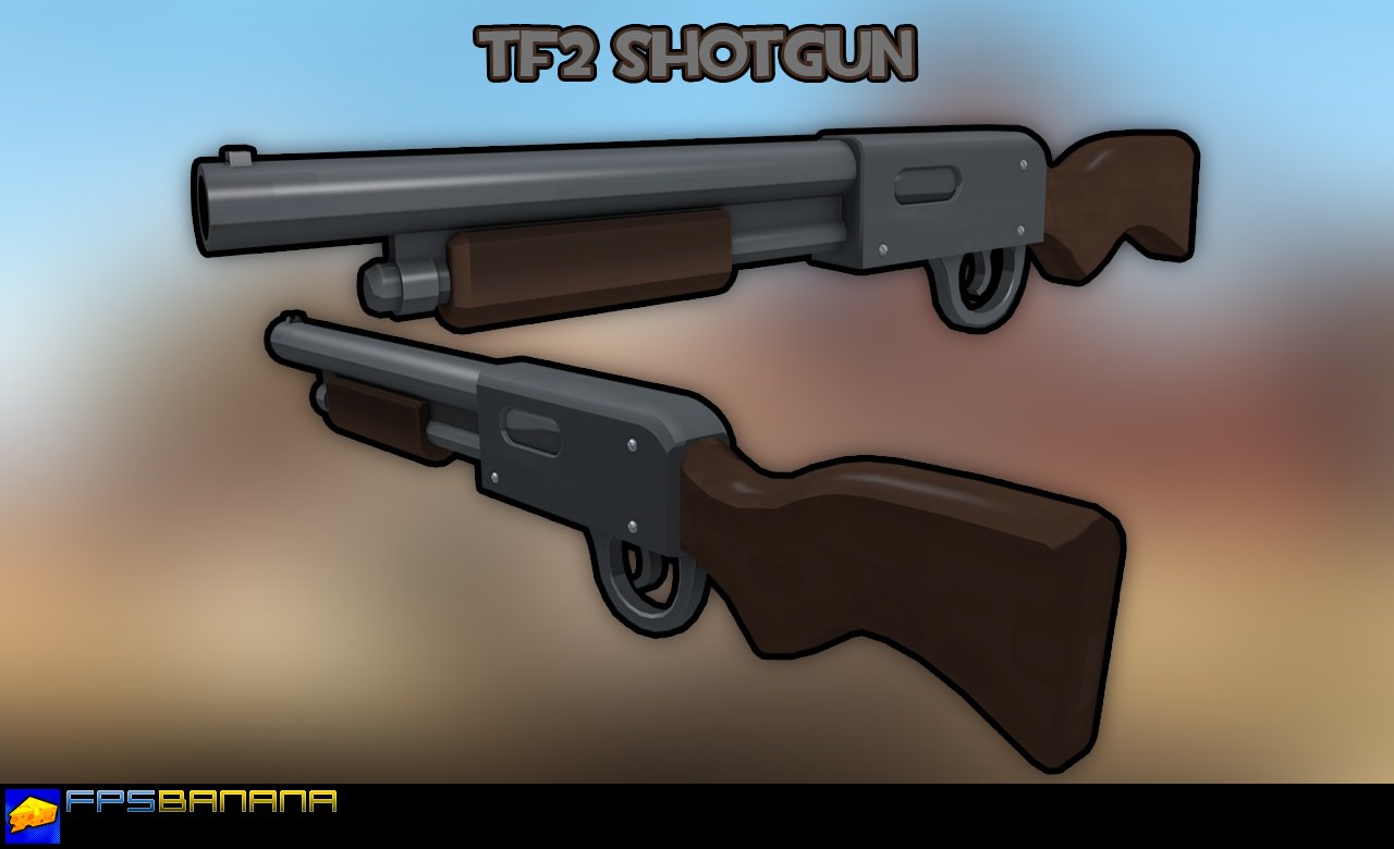 TF2 Shotgun - Ingame rendering Work In Progress for Team Fortress 2 ...