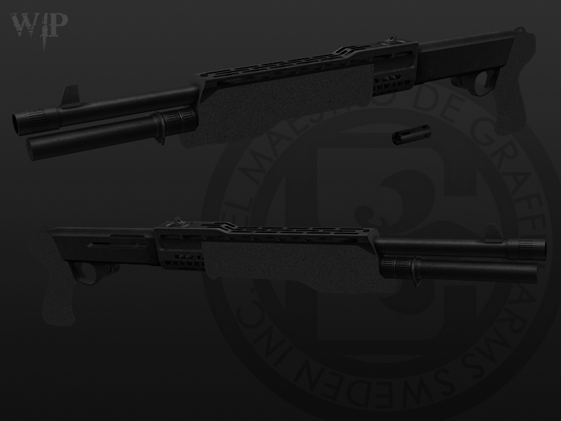 Pete's Spas-12 *upd 2 [Counter-Strike: Source] [Works In Progress]