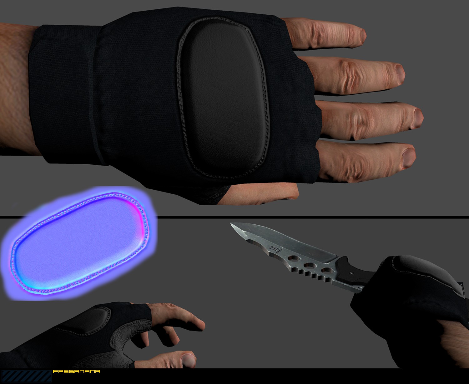 Hatch Operator S.W.A.T Gloves Work In Progress for GameBanana | GB ...