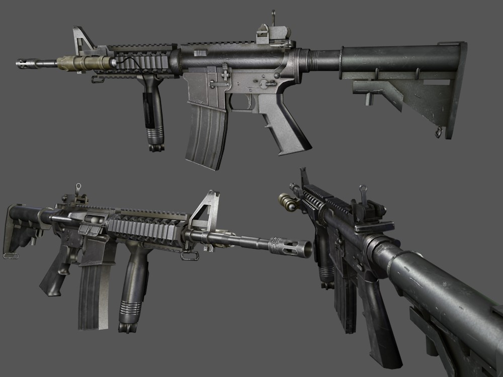 Combat Rifle Textures [GameBanana] [Works In Progress]