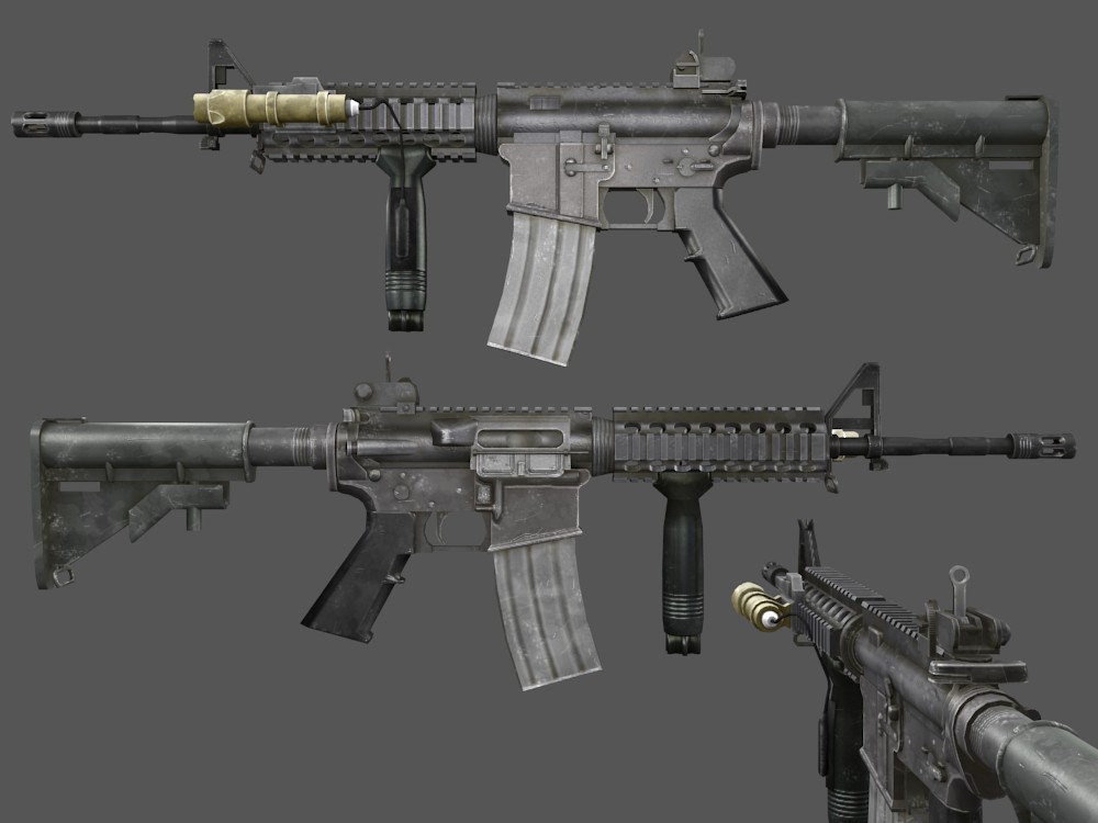 Combat Rifle Textures [GameBanana] [Works In Progress]