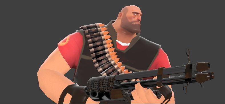 TF2 LMG-Minigun Crossover Work In Progress for GameBanana | GB Works In ...