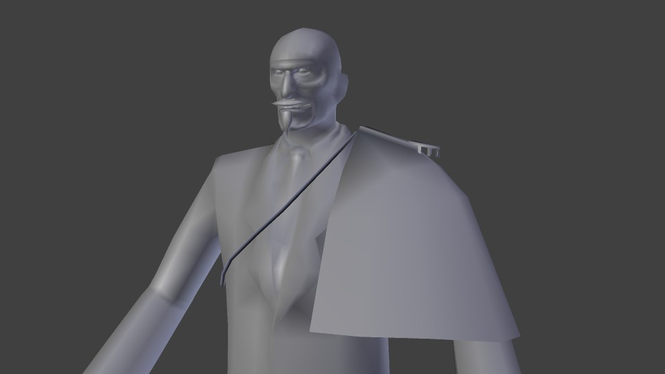 Spy rapier cape Work In Progress for GameBanana | GB Works In Progress