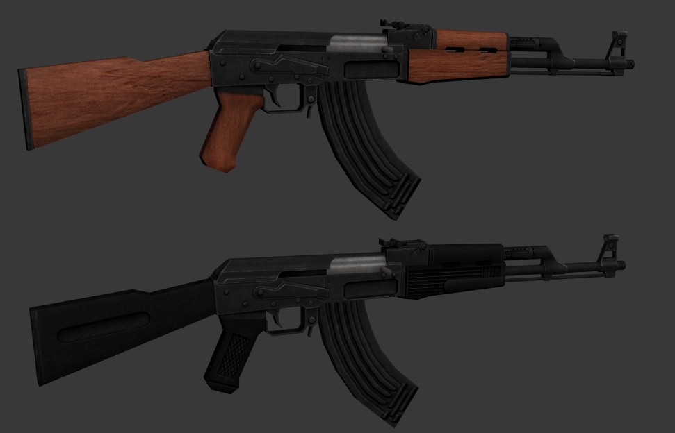 Default AK-47 Re-Texture [GameBanana] [Works In Progress]