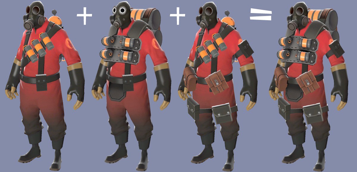 The Heavy pyro set [GameBanana] [Works In Progress]