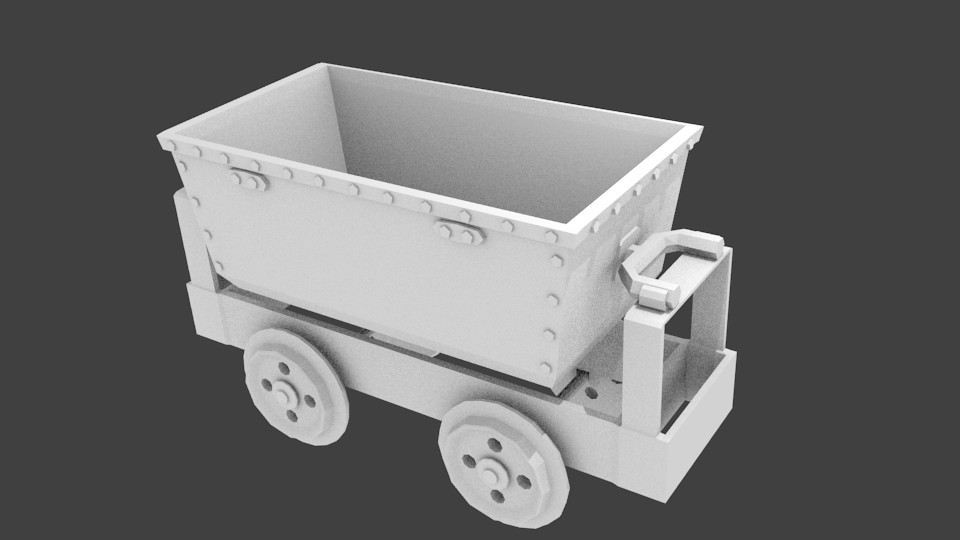 Mine Cart Work In Progress for Team Fortress 2 | TF2 Works In Progress