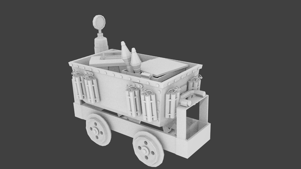 Mine Cart Work In Progress for Team Fortress 2 | TF2 Works In Progress