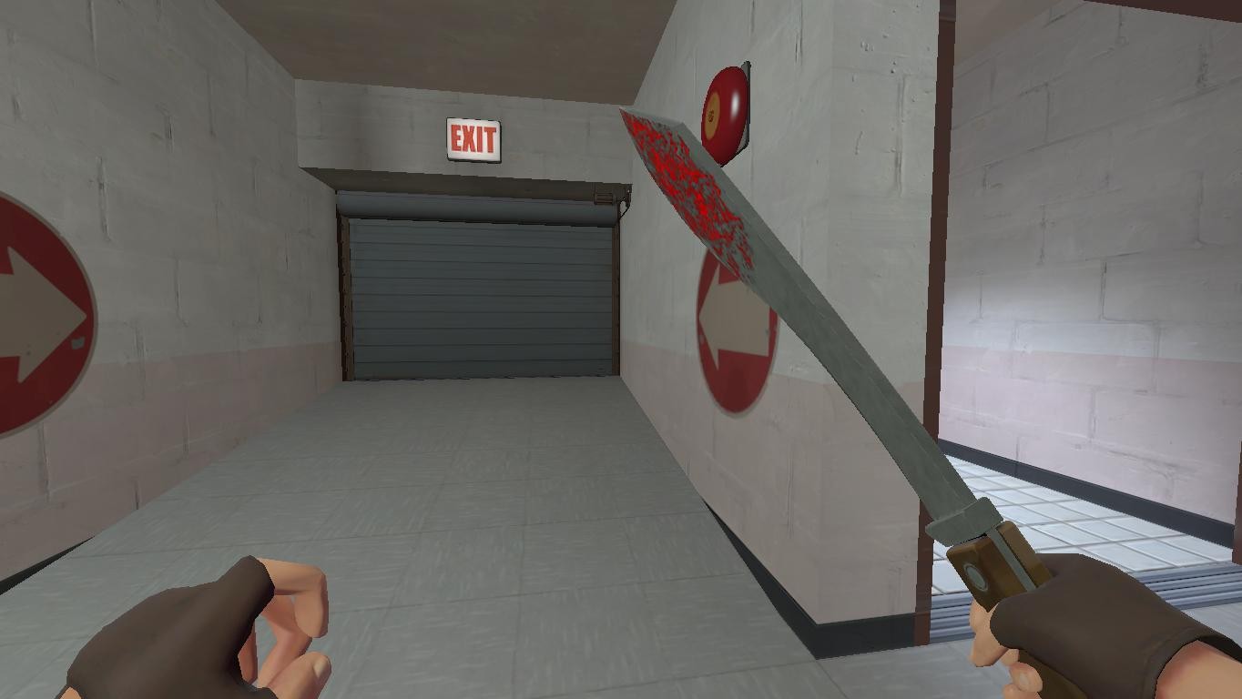 TF2 Sniper's machete HQ re-texture [GameBanana] [Works In Progress]