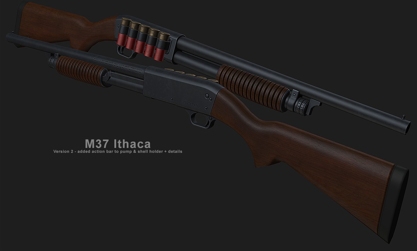 M37 Ithaca revamp [GameBanana] [Works In Progress]