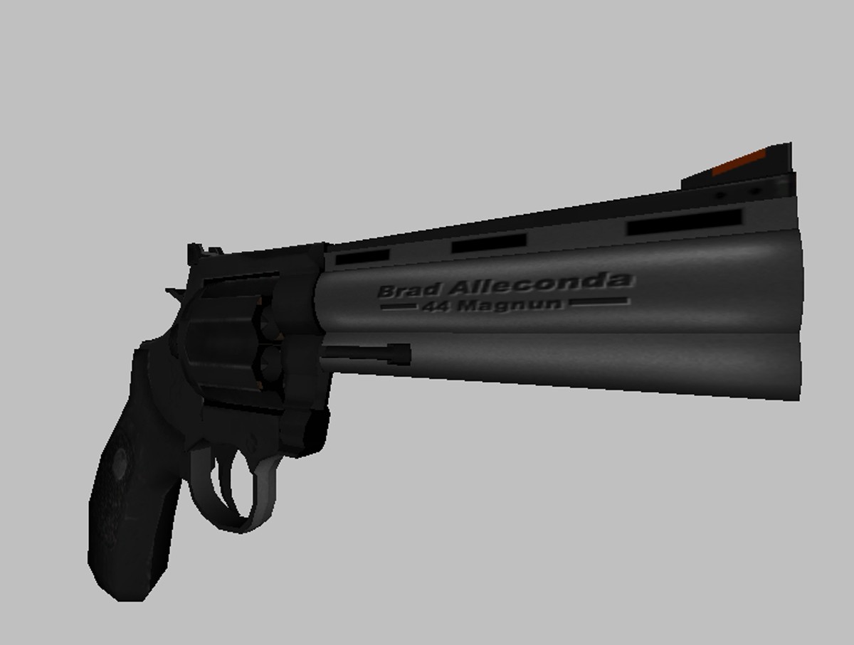 MW2 Magnum.44 retextured Work In Progress for GameBanana | GB Works In ...
