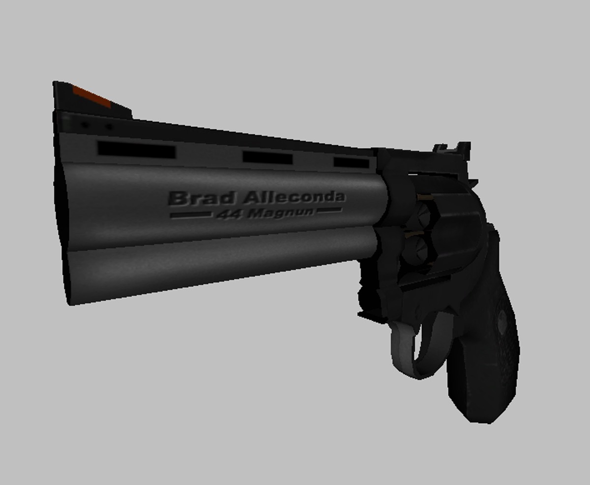 MW2 Magnum.44 retextured Work In Progress for GameBanana | GB Works In ...
